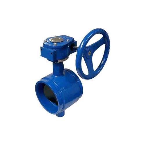 Roll Grooved Gear Operated Butterfly Valve 100mm | Galvins Plumbing ...